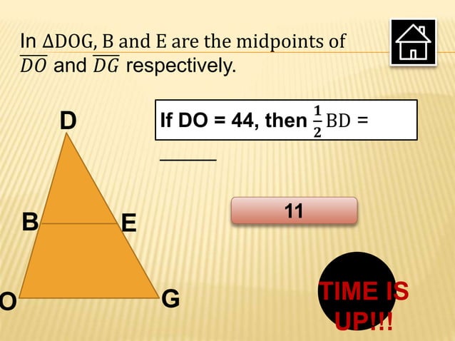 Midline theorem - Mathematics - Geometry | PPTX | Physics | Science