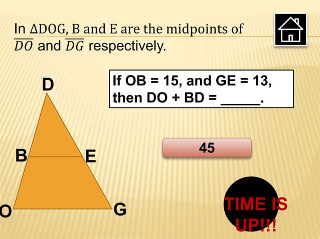 Midline theorem - Mathematics - Geometry | PPTX | Physics | Science