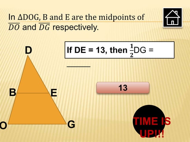 Midline theorem - Mathematics - Geometry | PPTX | Physics | Science