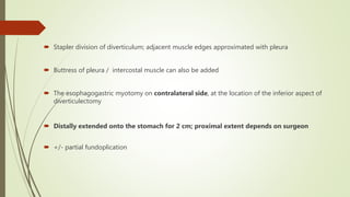 mid & lower esophageal diverticulum.pptx