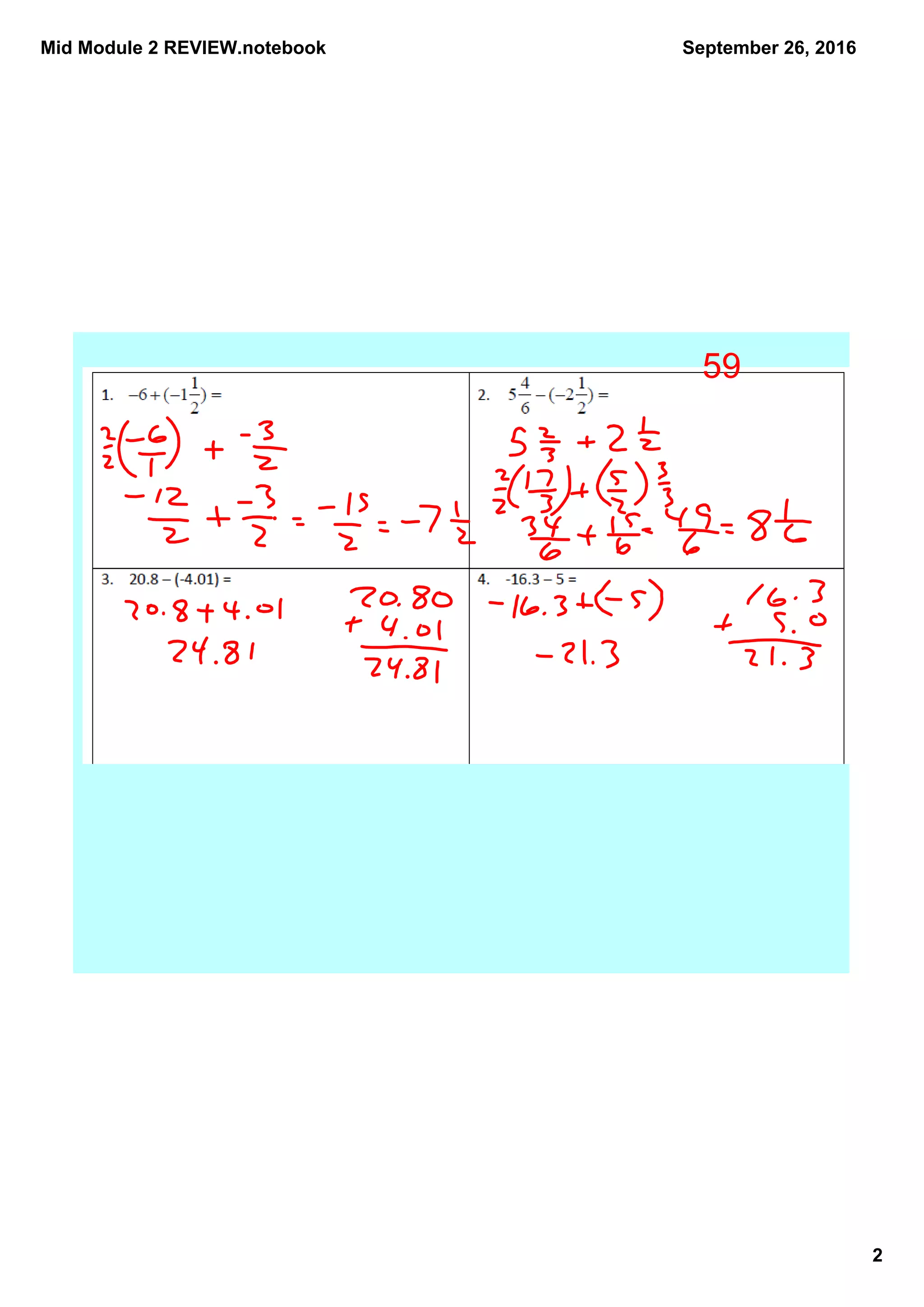Mid module 2 review with answers | PDF