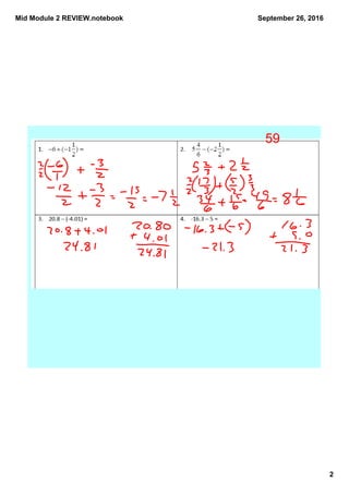 Mid module 2 review with answers | PDF