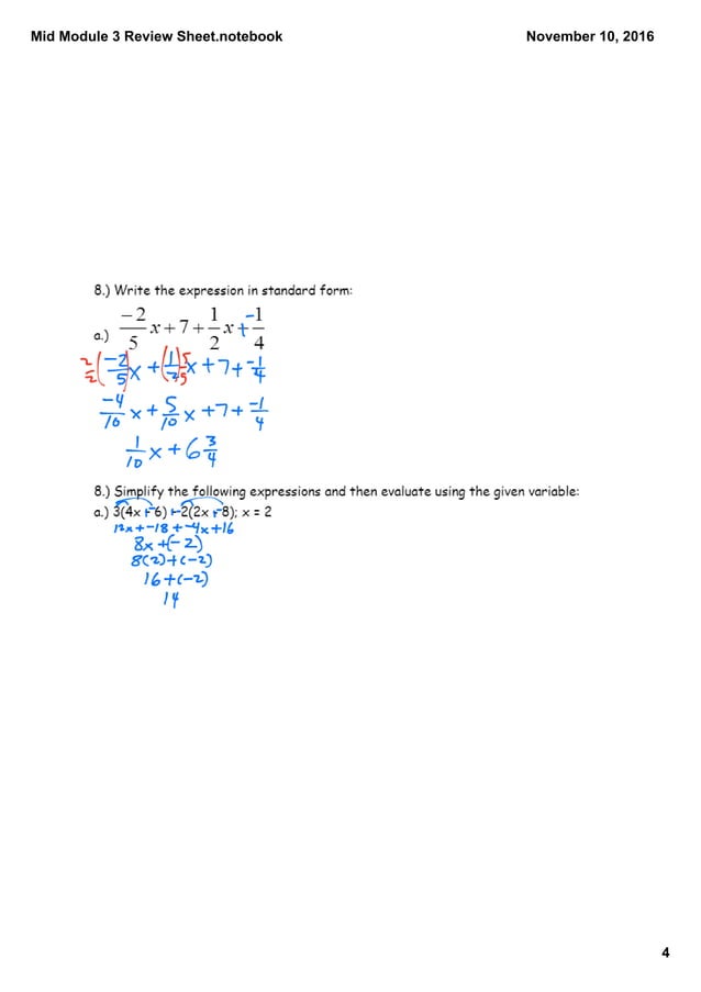 Mid module 3 review sheet | PDF | Education