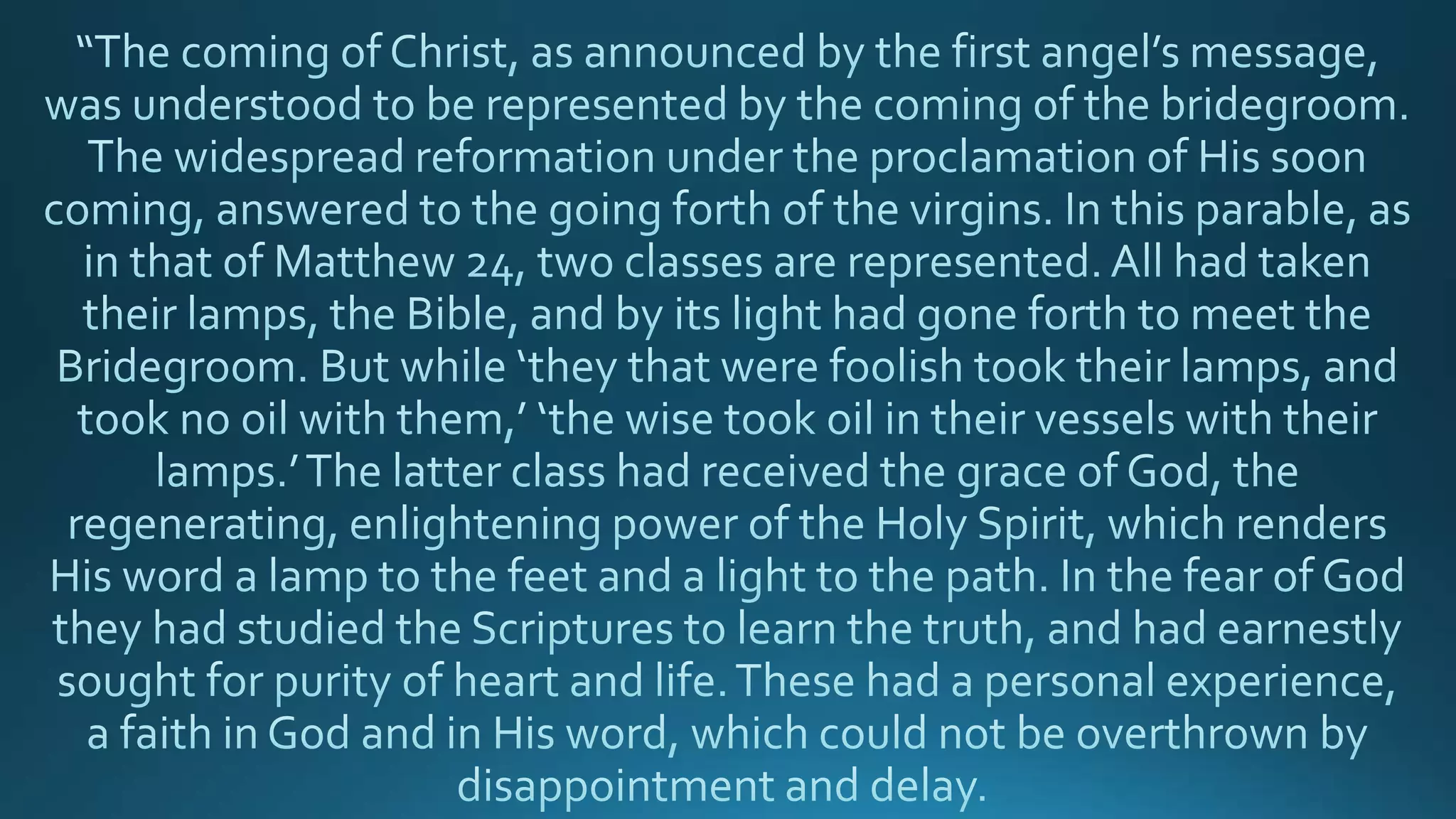 The Midnight cry | PPTX