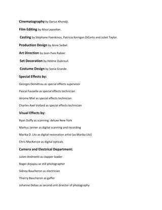 Midnight in paris | DOCX