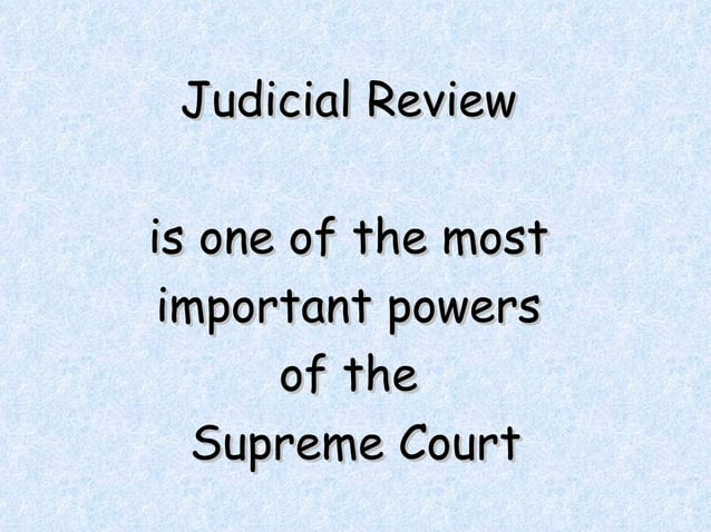 Midnight Judge Judicial Review & Intro To Jefferson Era | PPT | Law