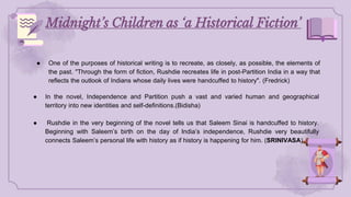 Midnight's Children as a Historical Fiction.pptx