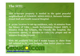 Midori Plains Minglanilla | PDF