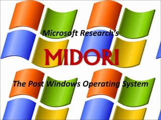 Midori ppt | PPTX