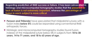 Midpalatal suture maturation in orthodontics.pptx
