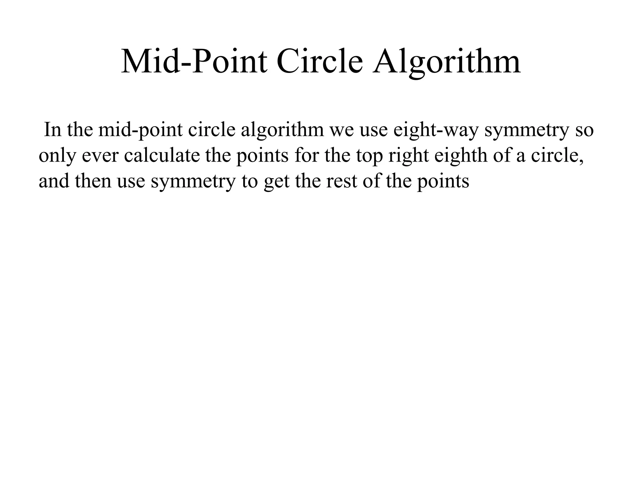 mid point algorithm.pdf