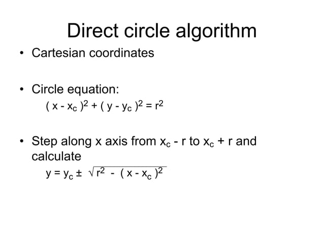 mid point algorithm.pdf | Science