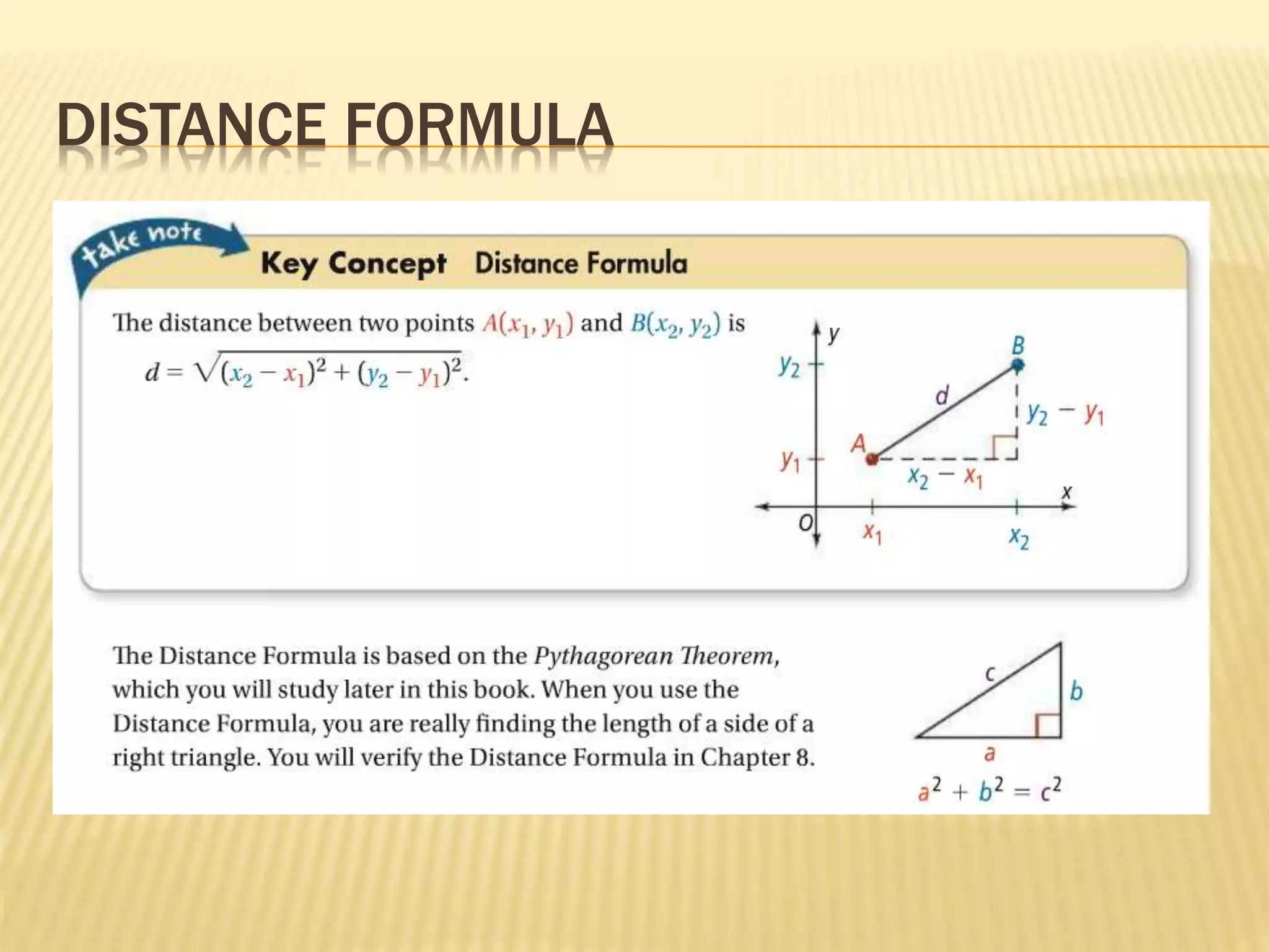 Midpoint and distance | PPTX