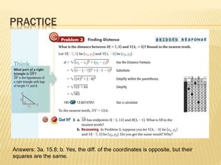 Midpoint and distance | PPTX