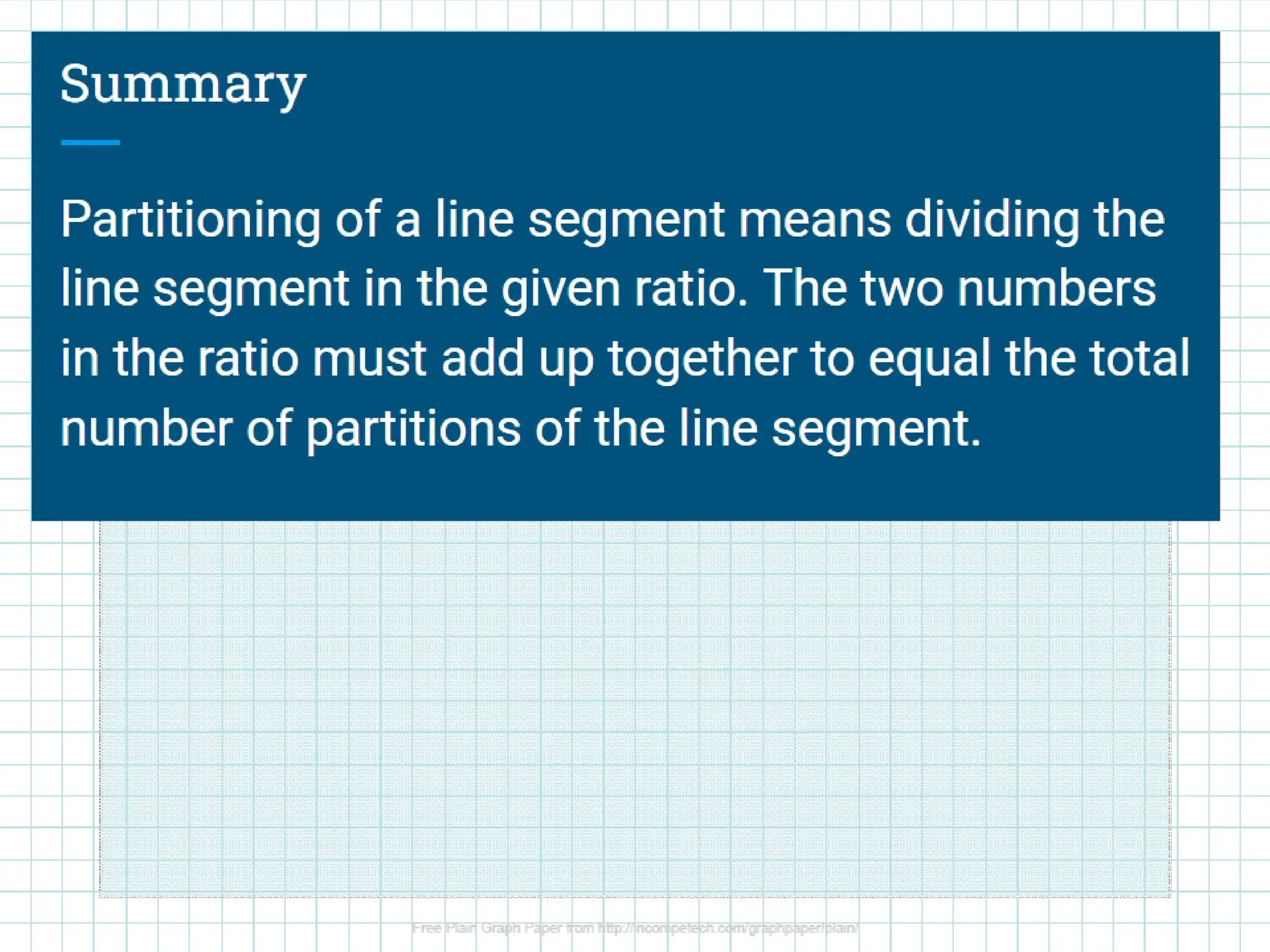 midpoint and partition formula for geometry | PPTX