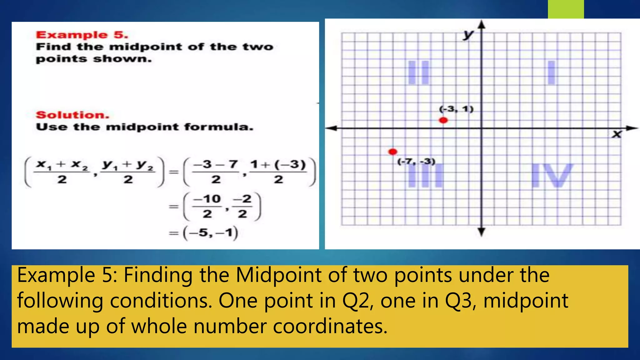 Midpoint Formula | PPTX