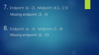 Midpoint Formula | PPTX