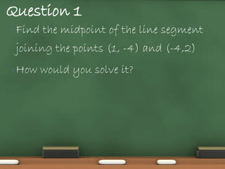 Midpoint formula practice | PPTX