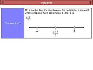 Midpoints (Geometry 2_5) | PPT