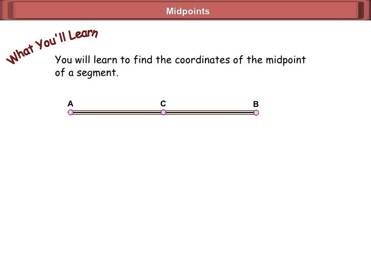 Midpoints (Geometry 2_5)