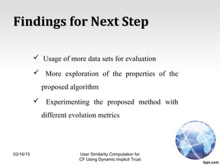 MS Research Progress Presentation | PPT