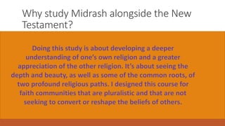 Midrash / New Testament slideshow 1 | PPTX