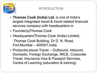 THOMAS COOK | PPTX