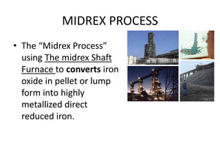 Midrex shaft process | PPTX