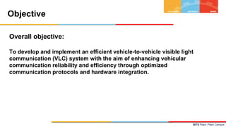 Visible light vehicle to vehicle optical communication.pptx
