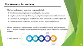 Types of Maintenance Inspections and its importance for the ...