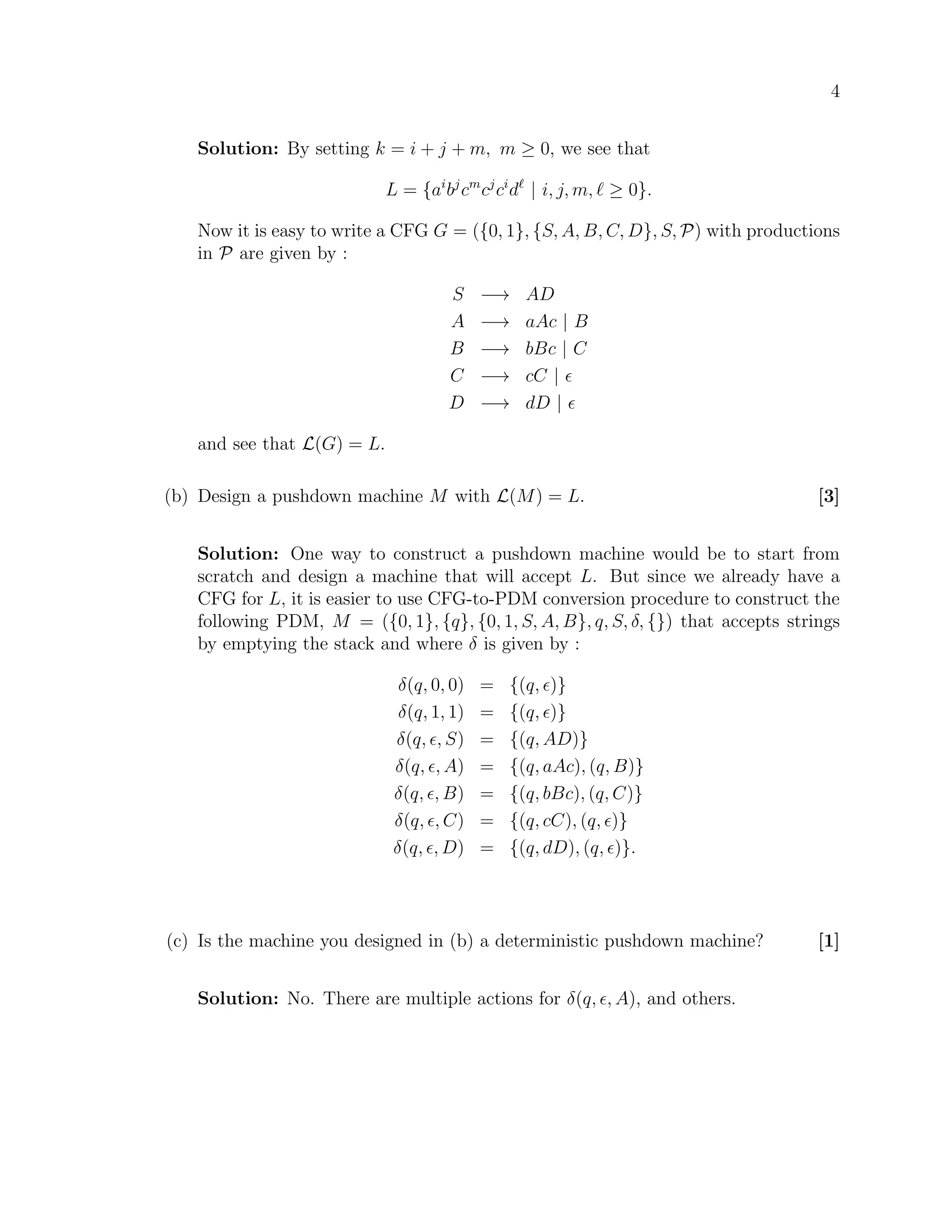 Mid Semexam Theory Of Computation Akash Anand Mth 401a Iit Kanpur Pdf Technology