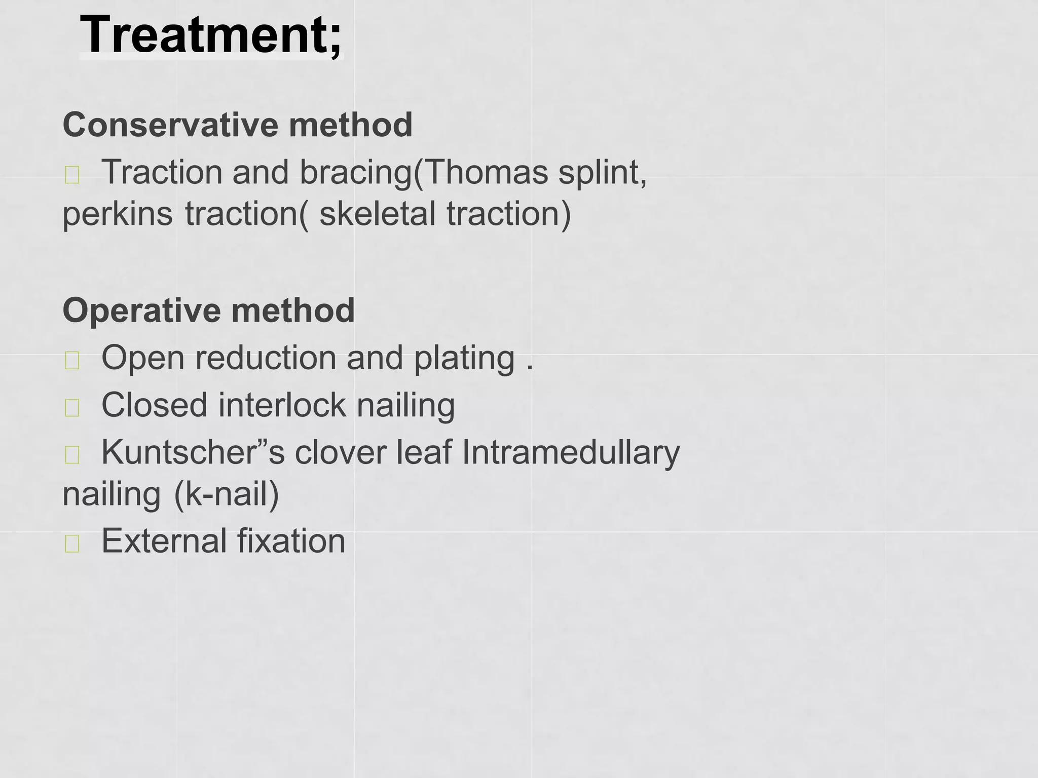 Midshaft femur fracture | PPTX