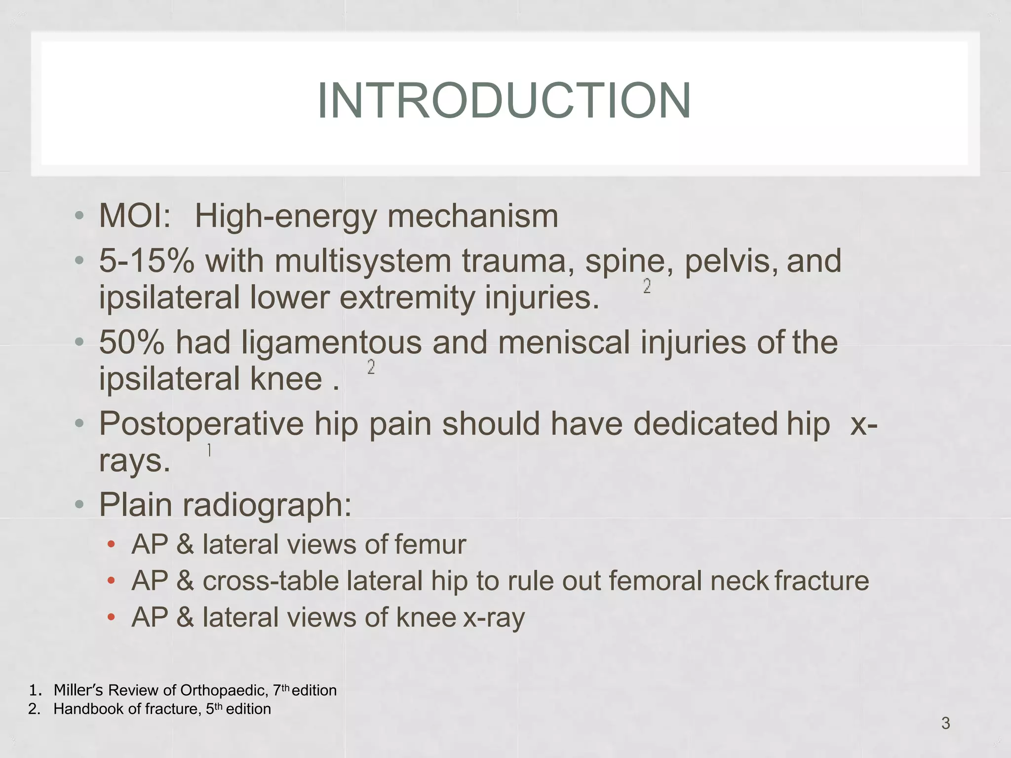 Midshaft femur fracture | PPTX