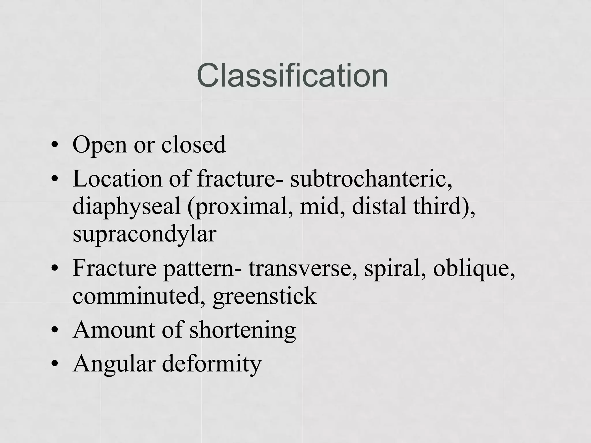 Midshaft femur fracture | PPTX