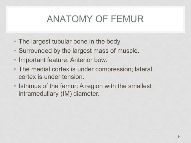 Midshaft femur fracture | PPTX