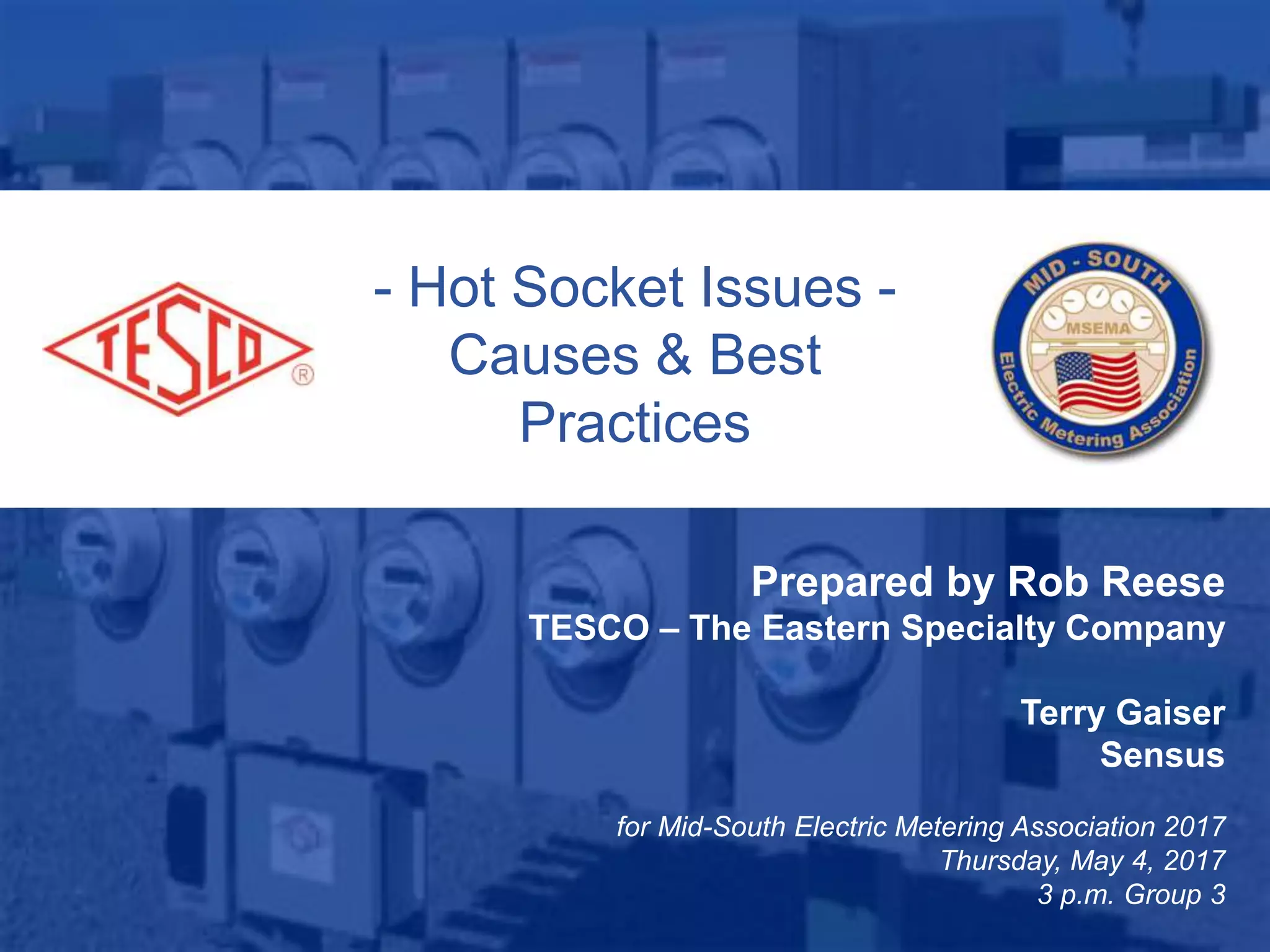 Hot Socket Issues: Causes and Best Practices | PPTX | Physics | Science