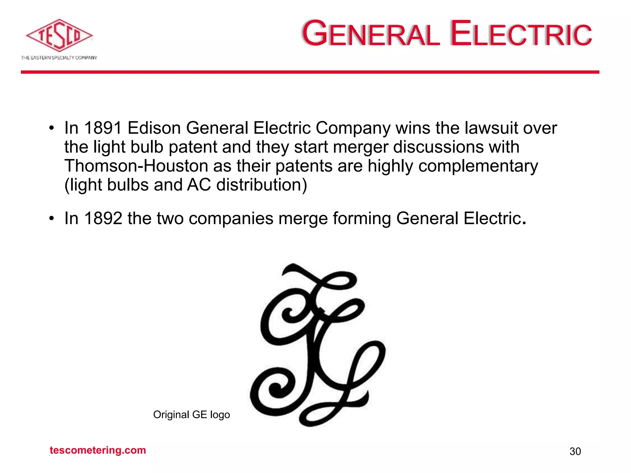 History of Electric Metering | PPTX
