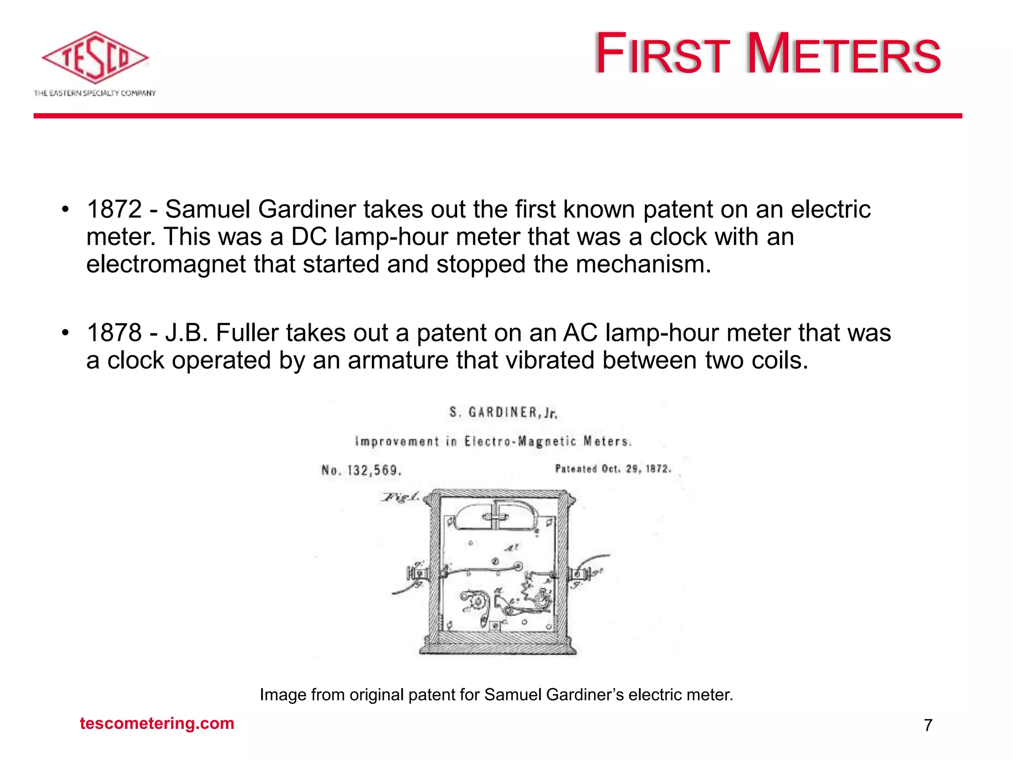 History of Electric Metering | PPTX