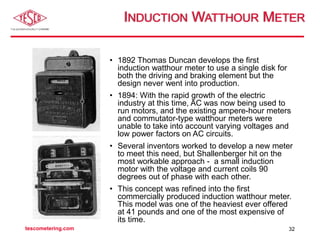 History of Electric Metering | PPTX