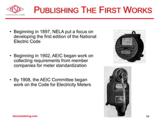 History of Electric Metering | PPTX