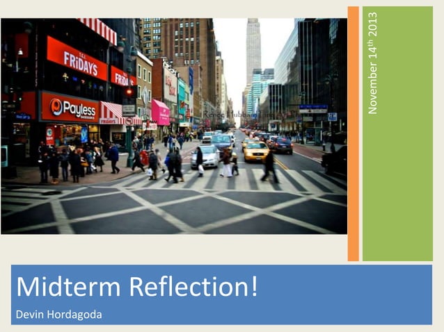 Midterm Reflection | PPT