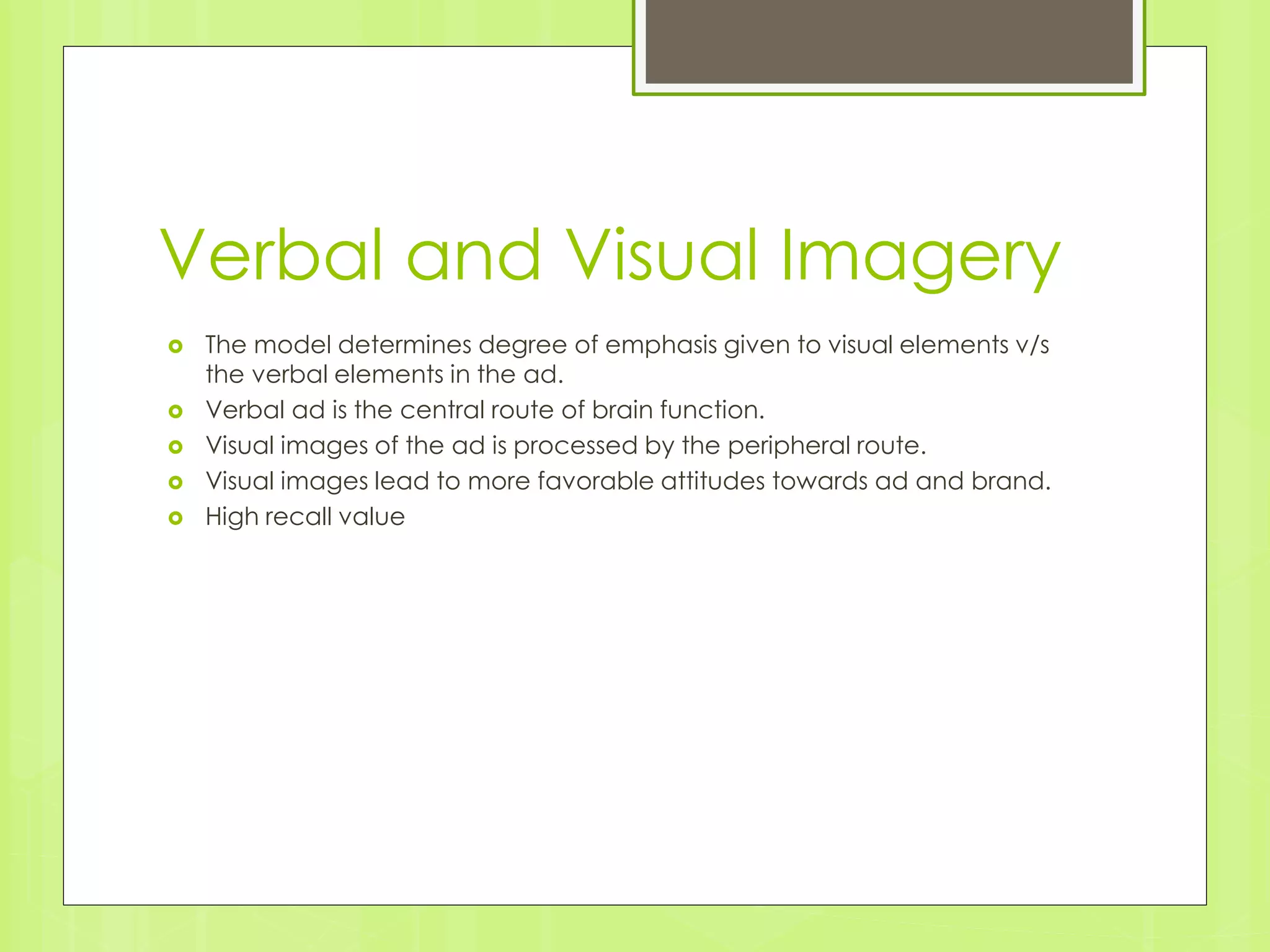 advertising theory | PPT