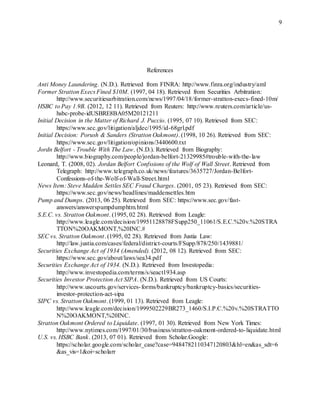 SEC vs. Stratton Oakmont | DOCX