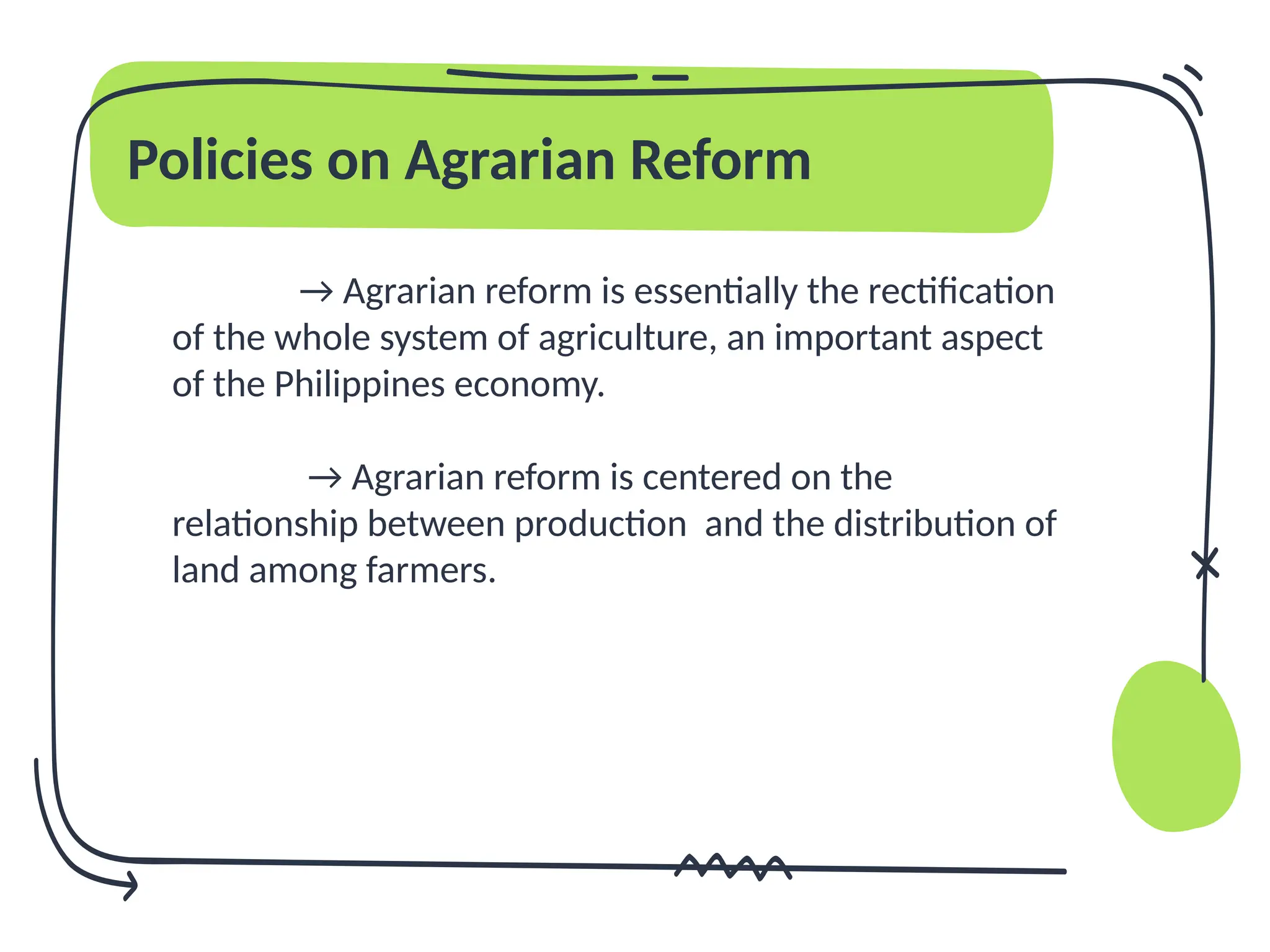 policies on agrarian reform in philippine history | PPTX