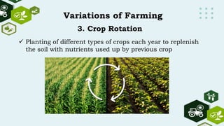 People and Agriculture about types of agriculture | PPT