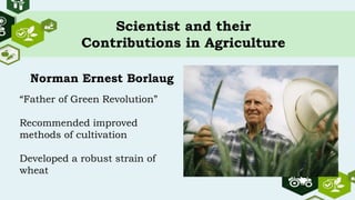 People and Agriculture about types of agriculture | PPT