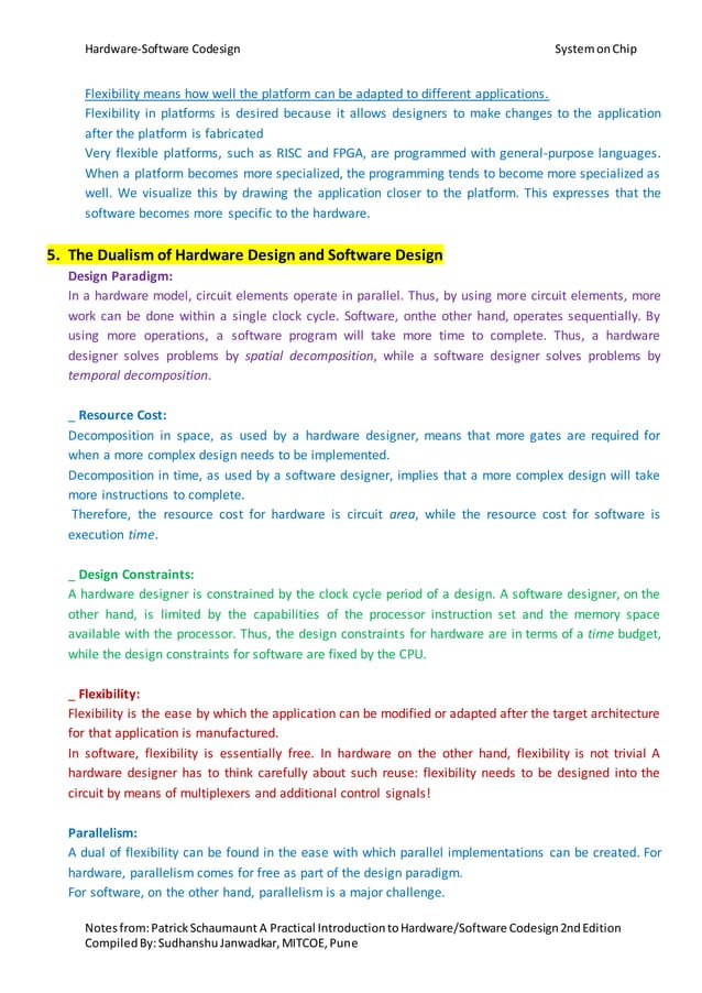 Hardware-Software Codesign | PDF Hardware-Software Codesign | PDF