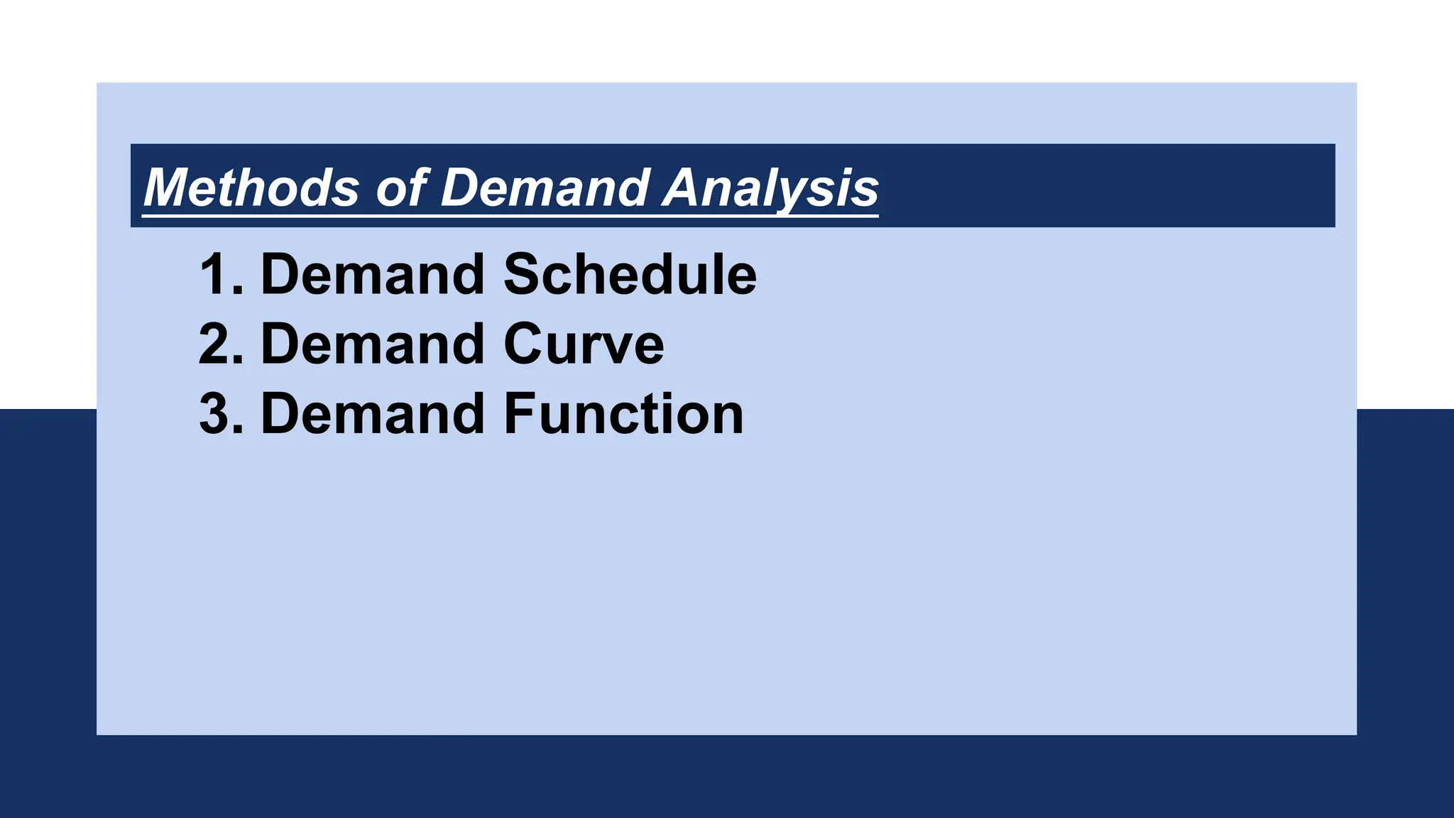 The Basic Analysis of Demand and Supply. | PPTX