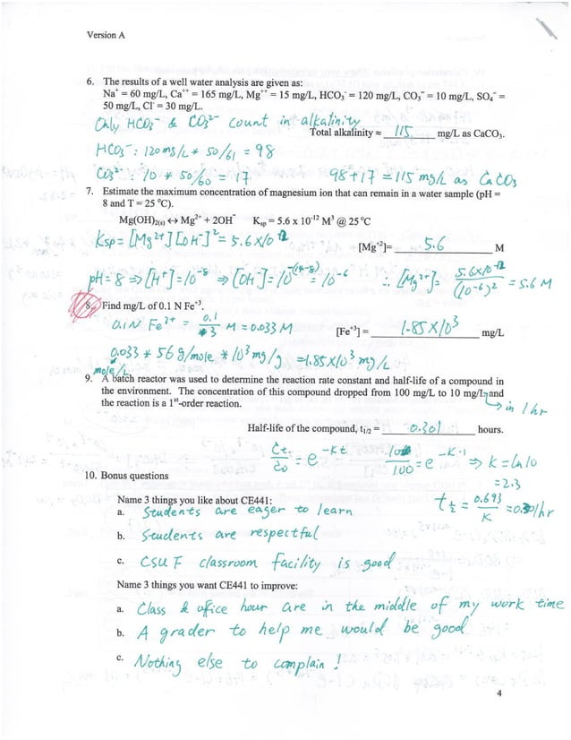 Midterm 1 answer key | PDF