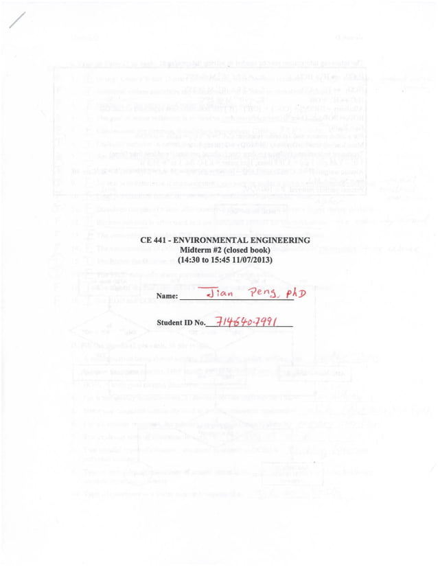 Midterm 2 answer key | PDF